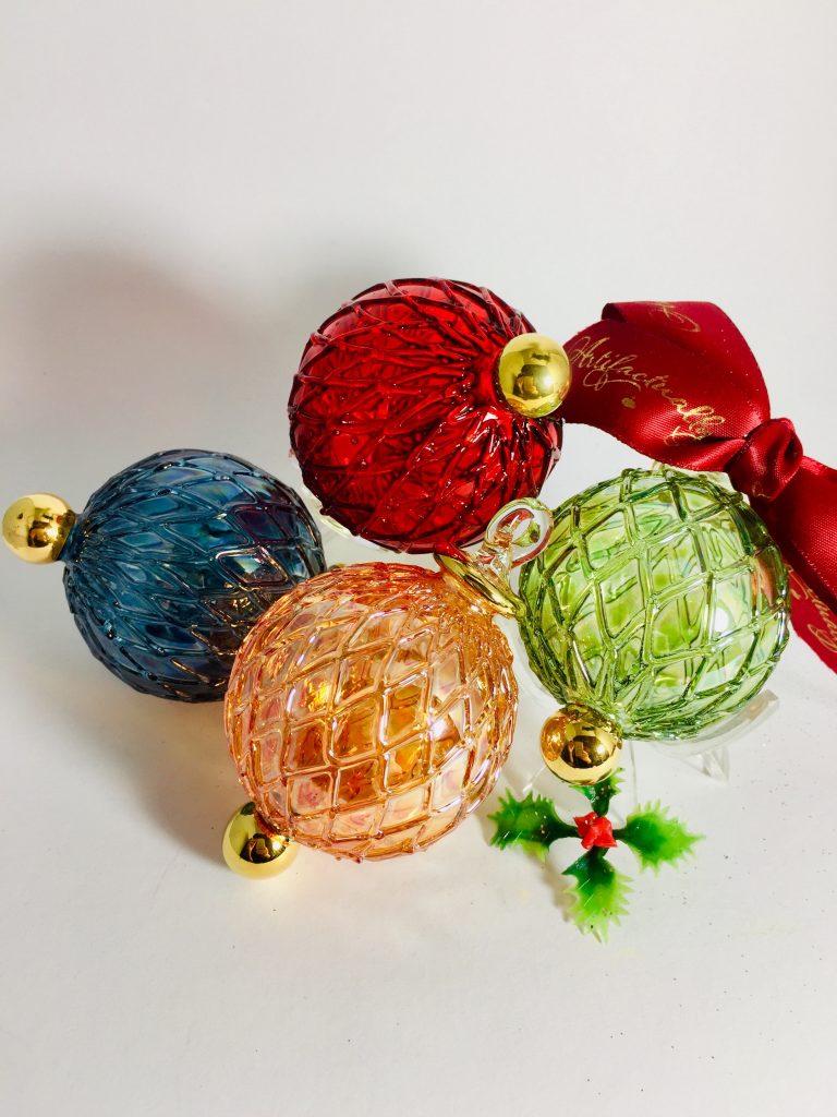 Ruby Lattice Ornament (XS,S,M) ~ Red - Artifactually