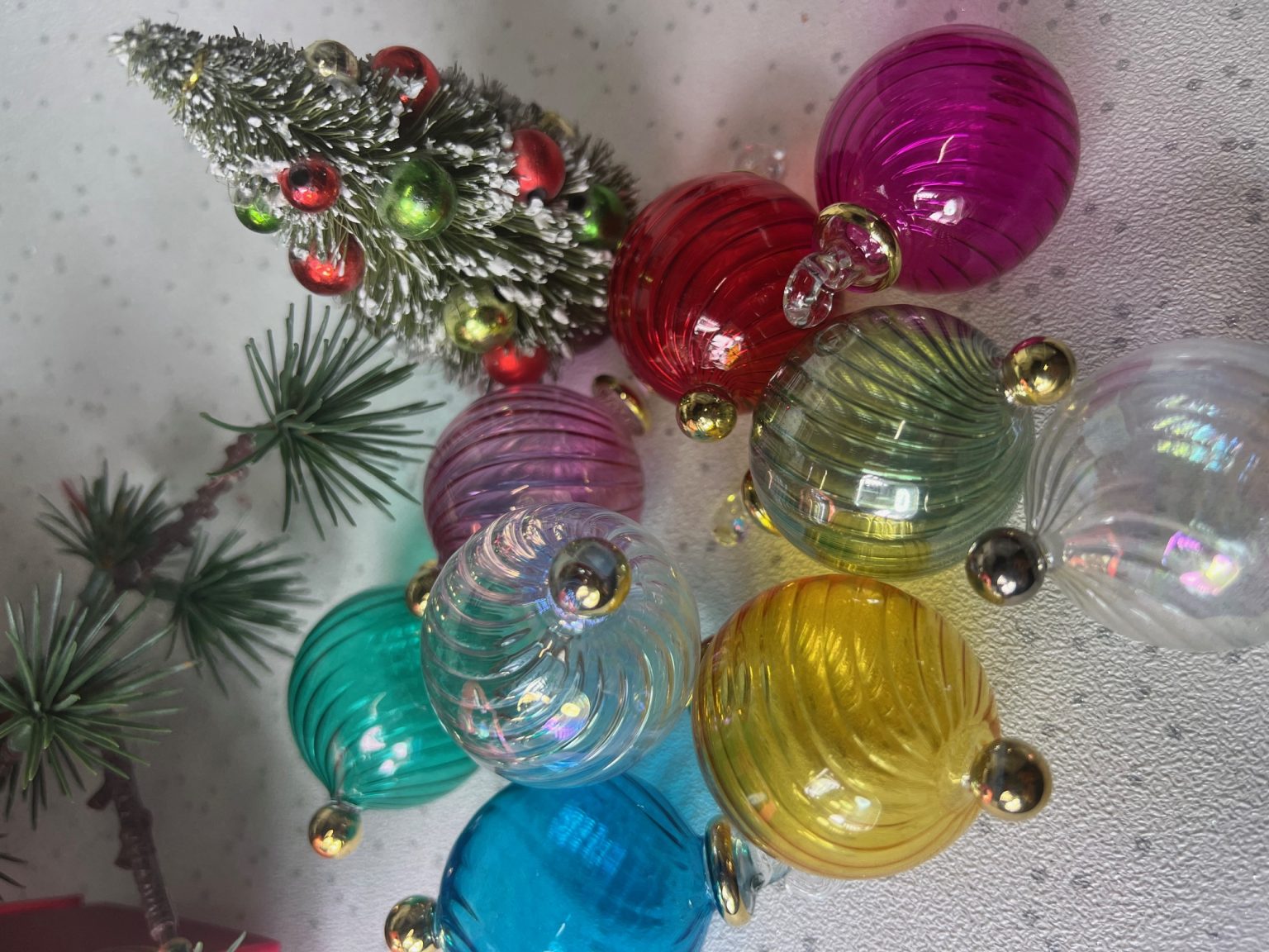 Swirl Ball Ornament (XS,S,L,XL) ~ Red - Artifactually