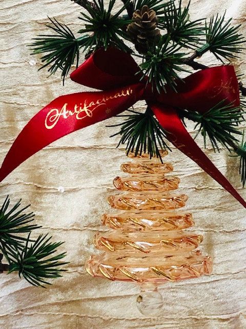 Christmas Tree - Frilly ~ Yellow - Artifactually